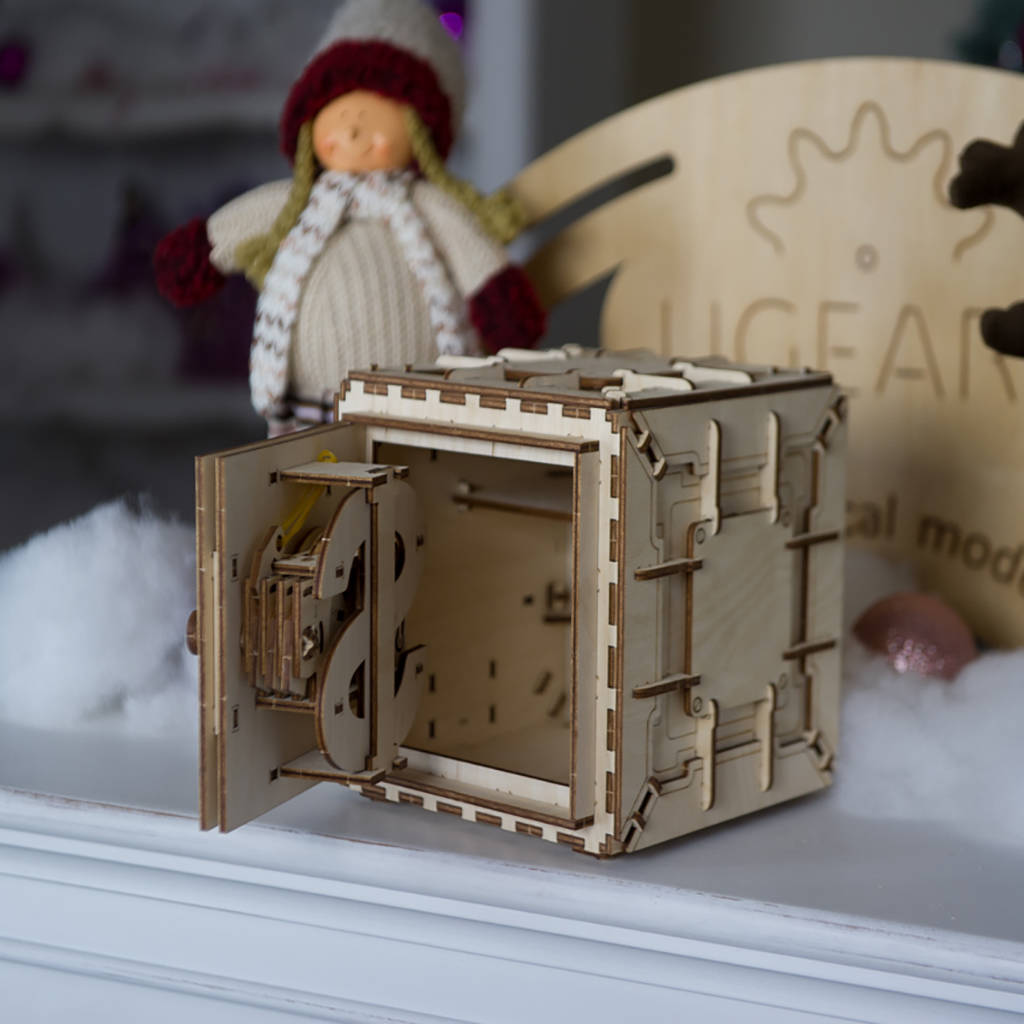 build your own working model safe by u gears by friendly gifts ...