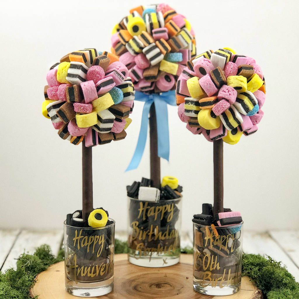 personalised allsorts sweet tree by sweet trees | notonthehighstreet.com