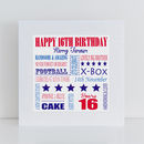 16th birthday card for him by lisa marie designs | notonthehighstreet.com
