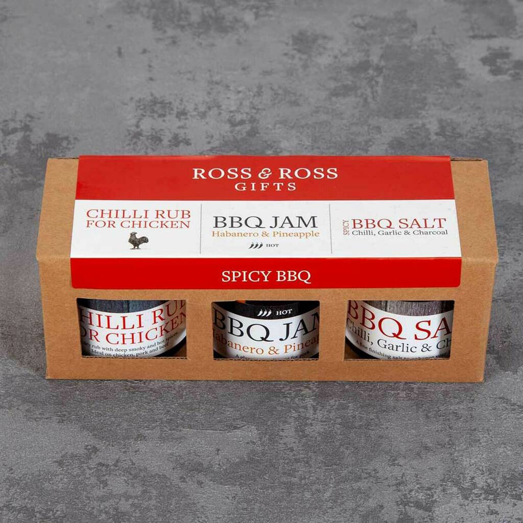 Spicy Bbq Gift Pack By Ross & Ross Gifts | notonthehighstreet.com