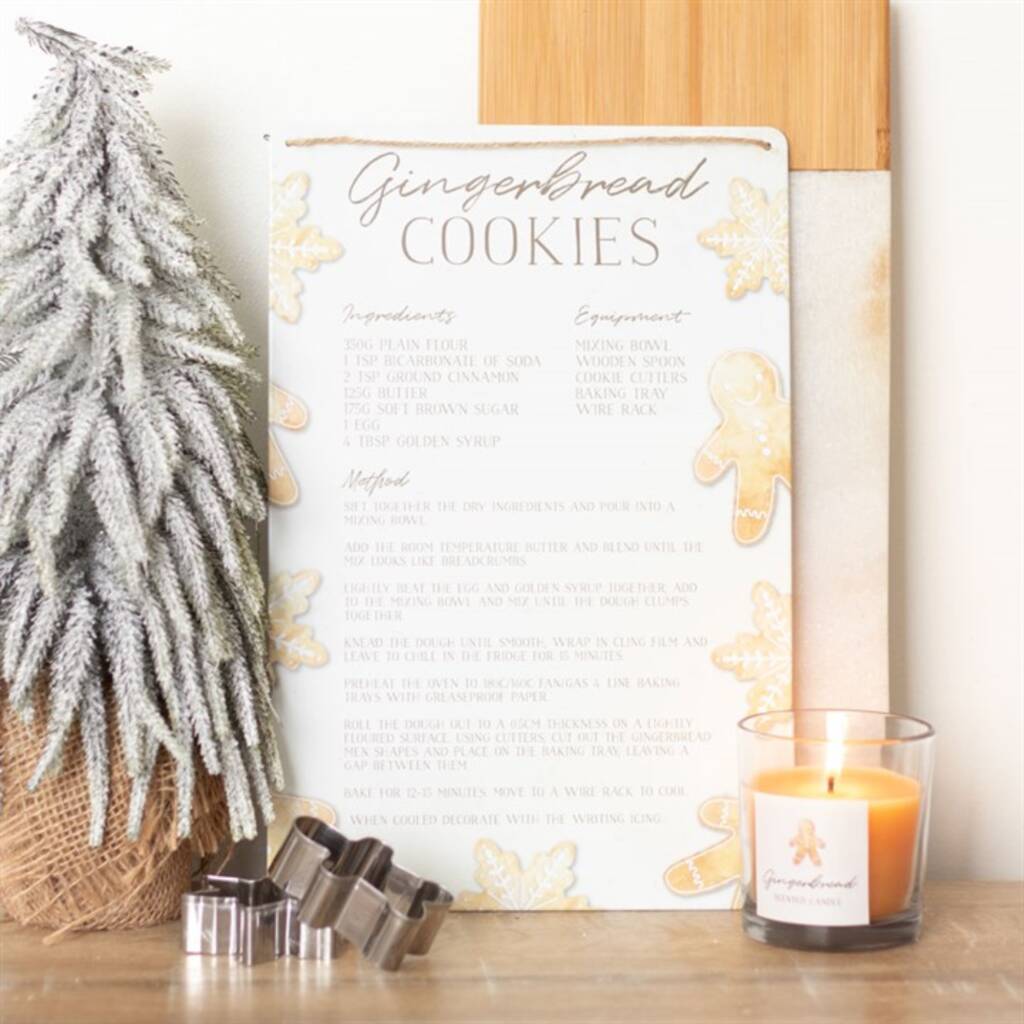 Gingerbread Cookie Sign By Grey Star Interiors