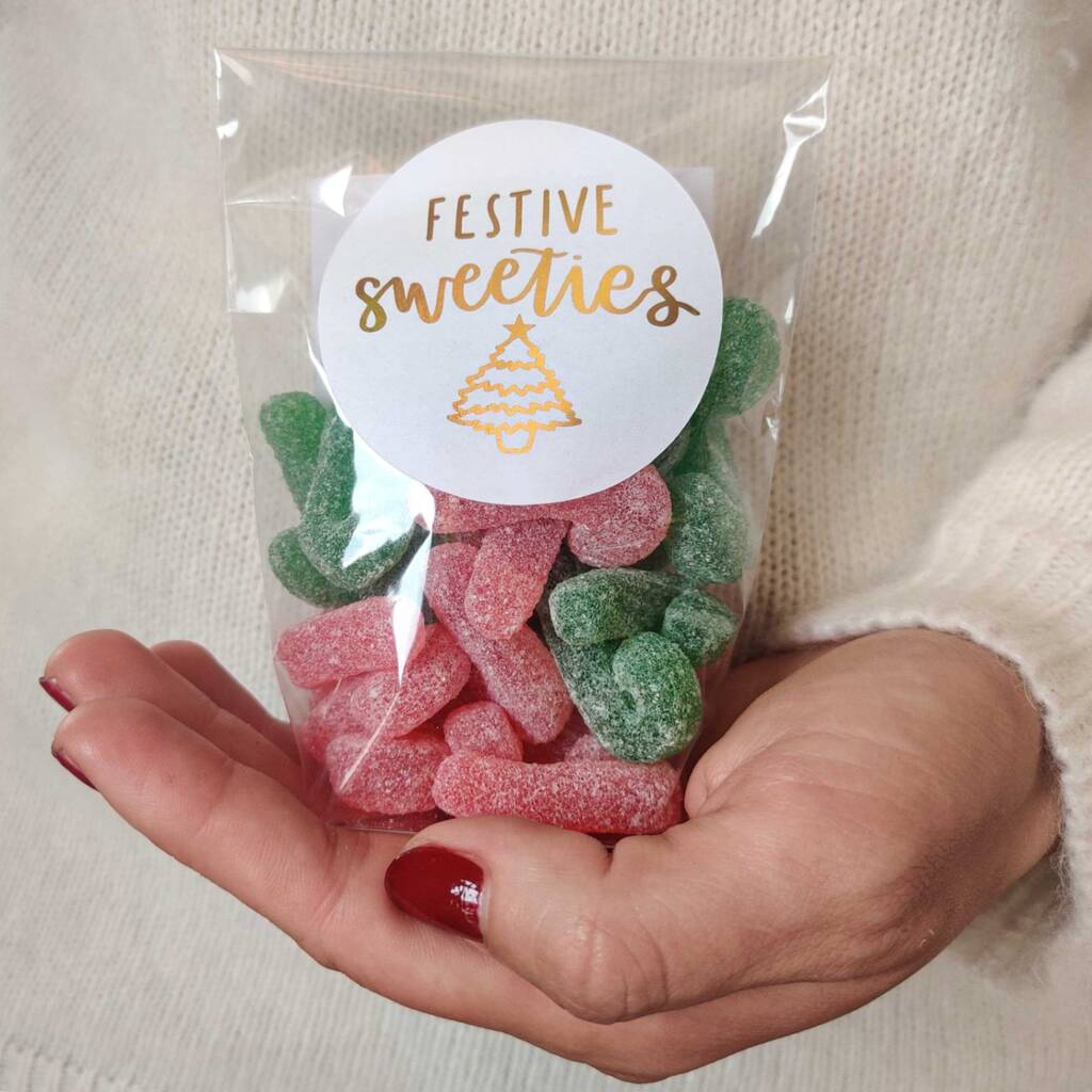 Gummy Christmas Candy Cane Sweeties By BearHugs | notonthehighstreet.com