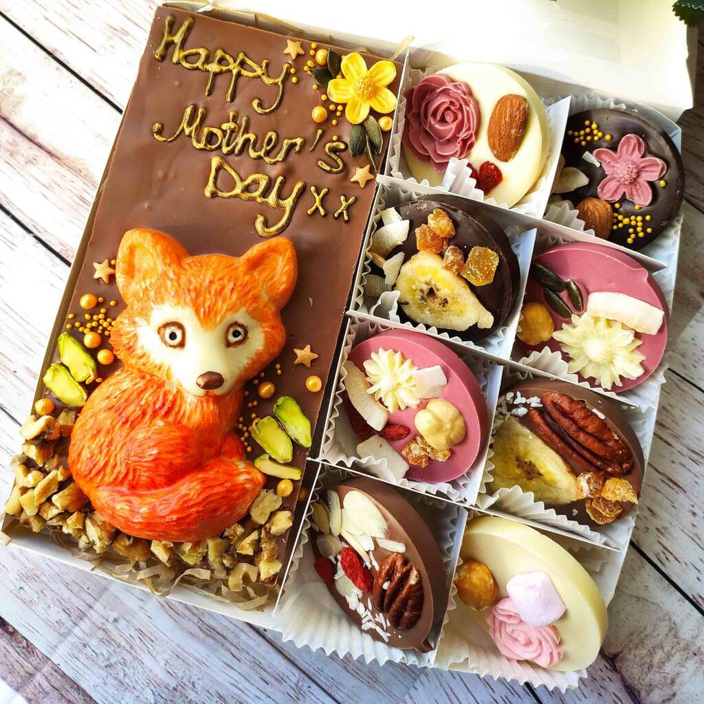 'flaming Fox' Amazing Edible Chocolate Present By The Unique Chocolate ...