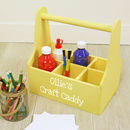 Personalised Wooden Kids Caddy By Plantabox | notonthehighstreet.com