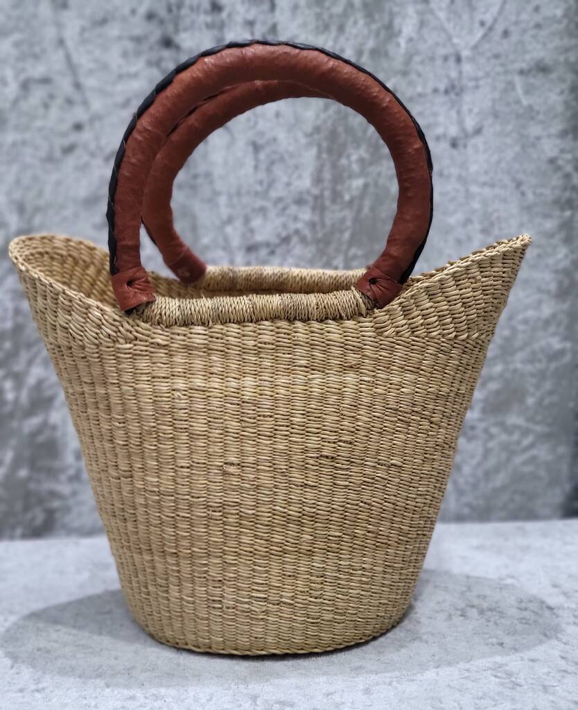 Handwoven Market Basket By Ivy Nat | notonthehighstreet.com