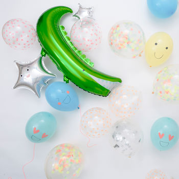 crocodile large foil balloon by little lulubel | notonthehighstreet.com