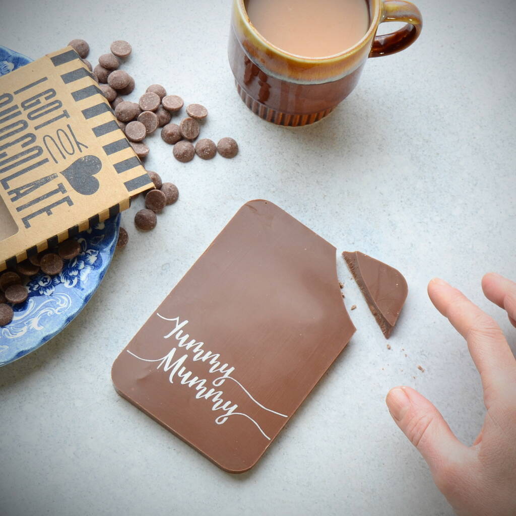 'yummy mummy' mother's day chocolate gift by bagstock & bumble ...