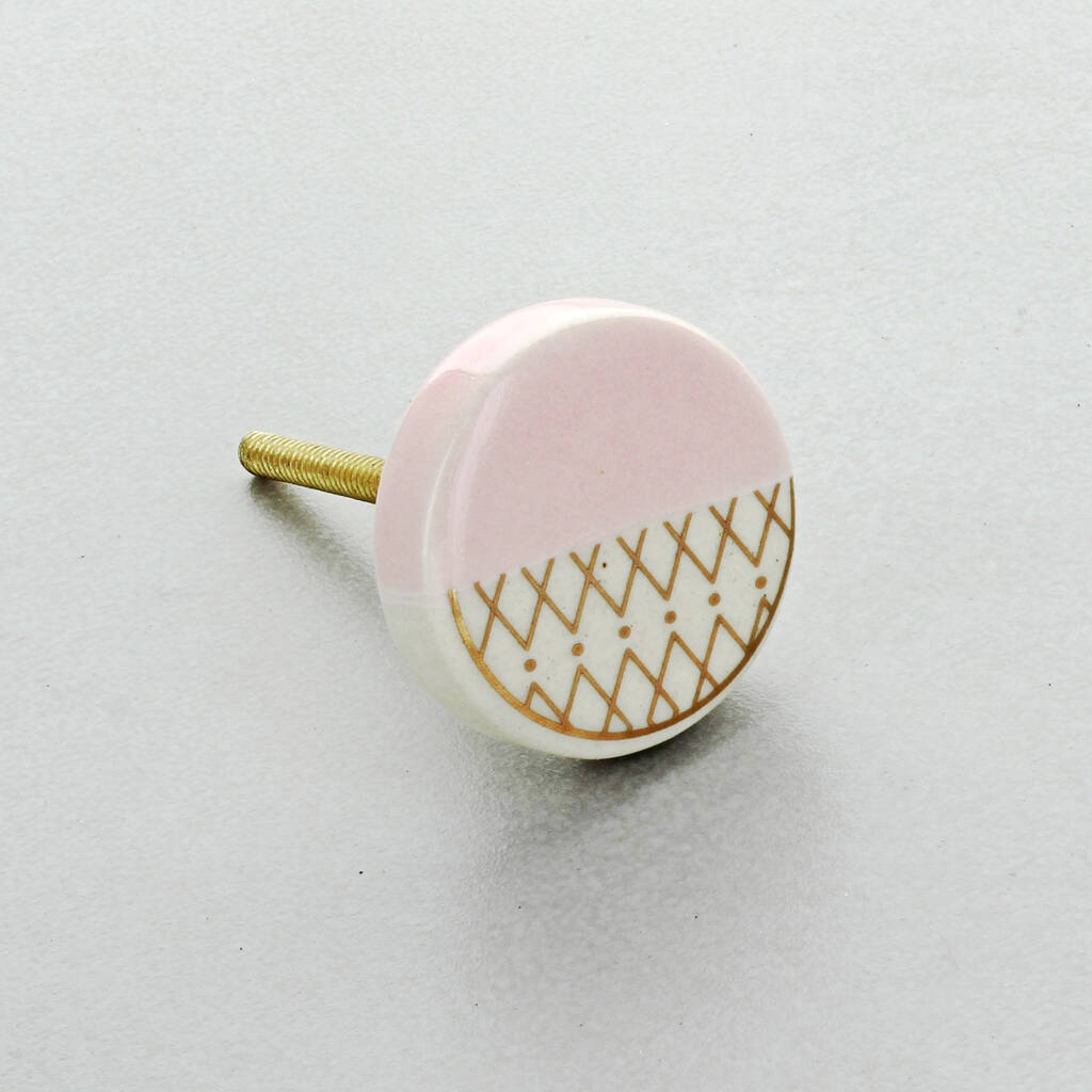Oro Ceramic Door Knobs By G Decor | notonthehighstreet.com