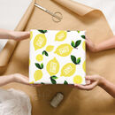 Personalised Lemon Wrapping Paper By Abigail Warner ...