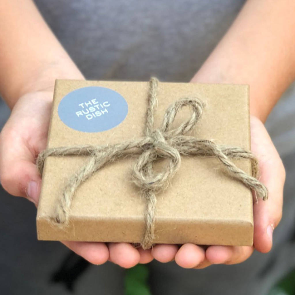 personalised 'nickname' marble coaster by the rustic dish ...