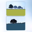 Boxed Set Of Six Landscape Table Mats. Set Three By The Art Rooms ...