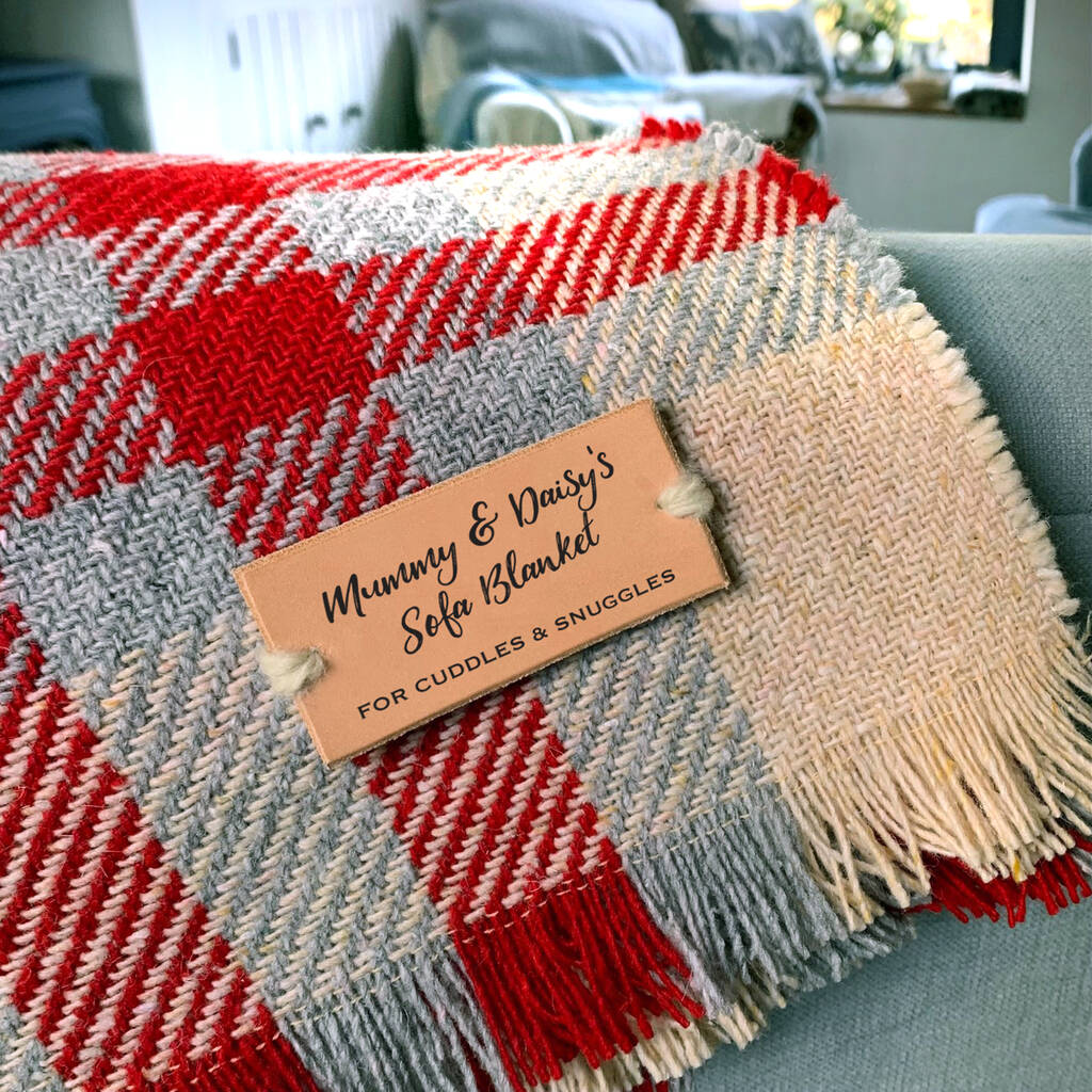 Personalised Mummy And Me Snuggle Blanket By Delightful Living ...