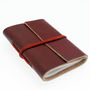 Personalised Distressed Leather Pocket Notebook By Paper High ...