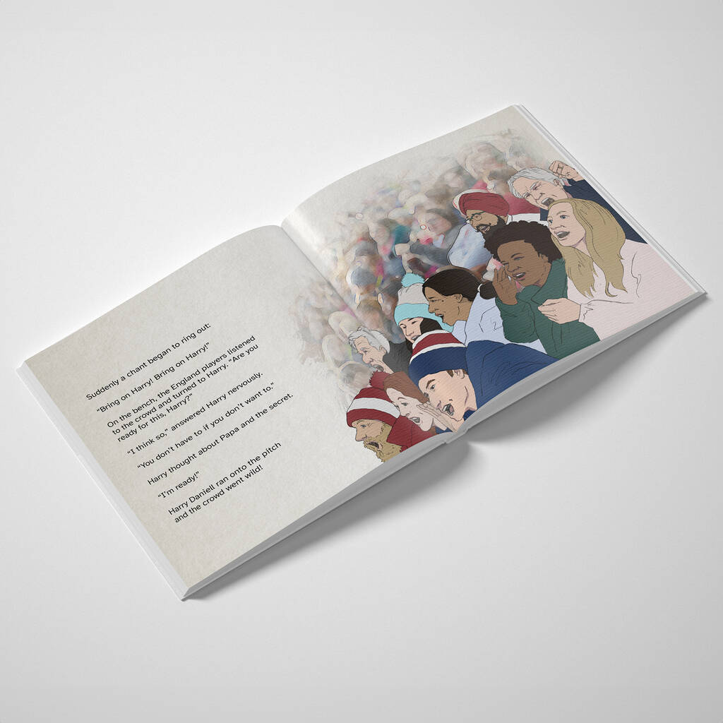 Personalised England Rugby Children's Book By You Are The Star