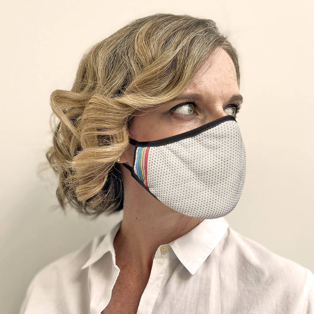 All Ages Pick Four Custom Face Masks In Vintage Colours By Spots And ...