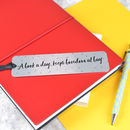 'to Be Continued' Bookmark By Pink And Turquoise | notonthehighstreet.com