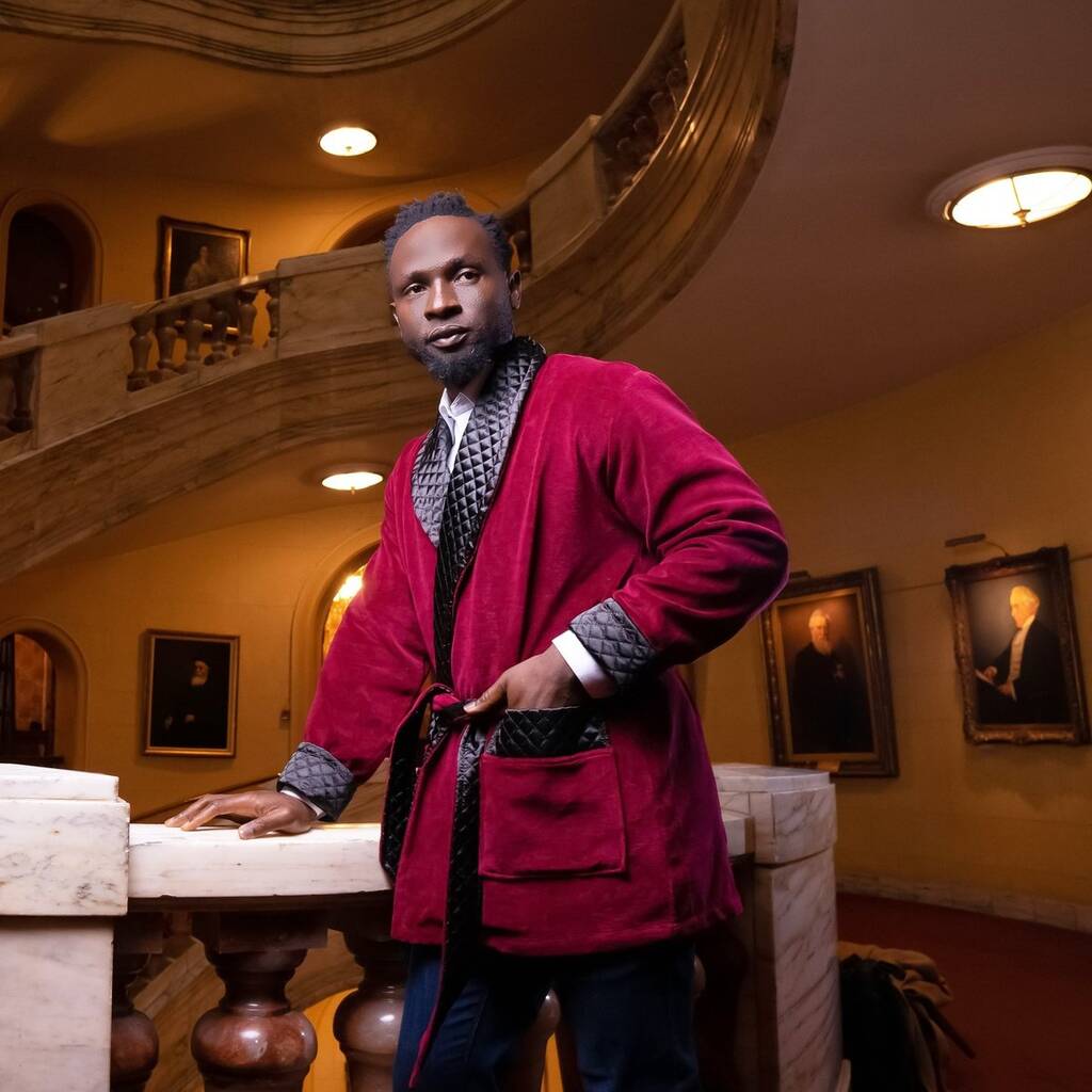 Belgravia Luxury Cotton Short Velvet Robe In Burgundy By Bown of London ...