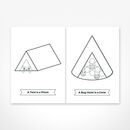 Animal Shapes Colouring Book By The Jam Tart | notonthehighstreet.com