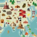 My First World Map Personalised Print By Over & Over ...