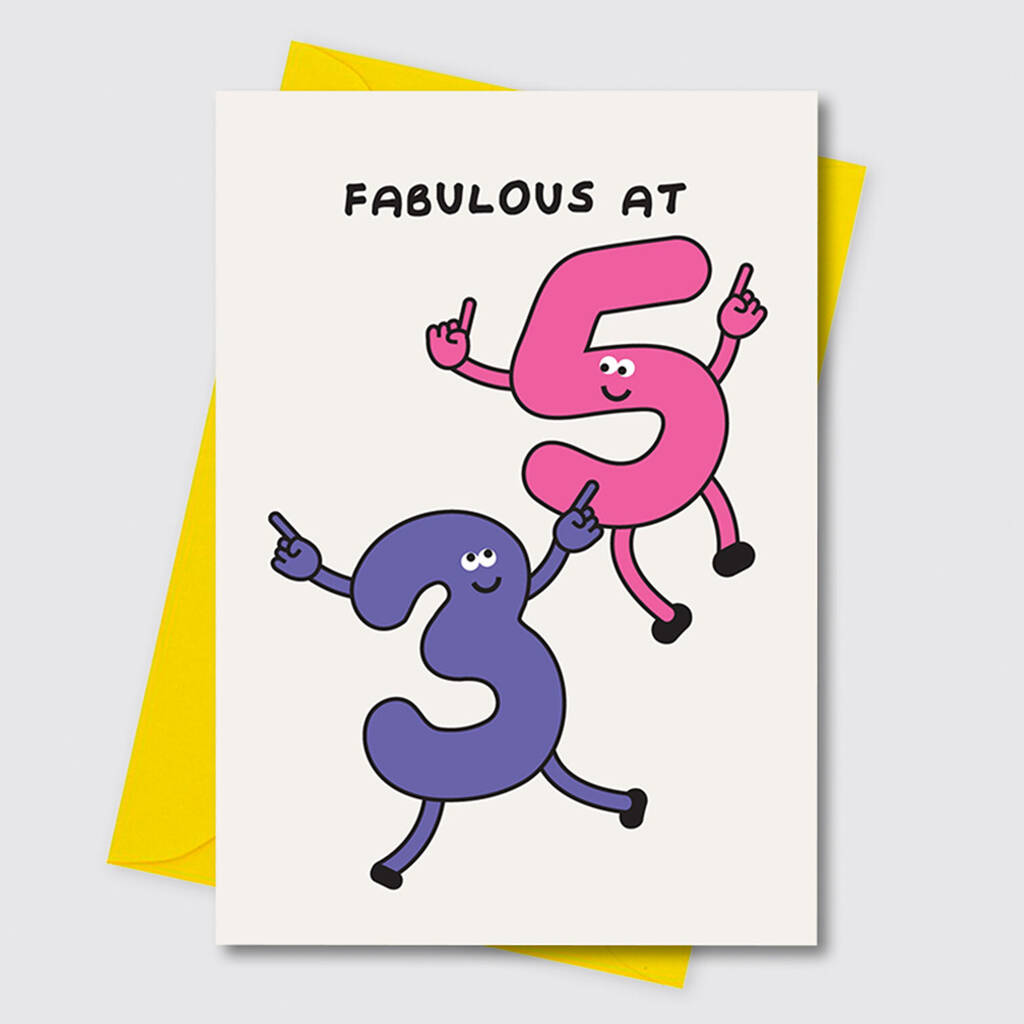Fabulous 35th Happy Birthday 35 Card For Him For Her By I AM A ...