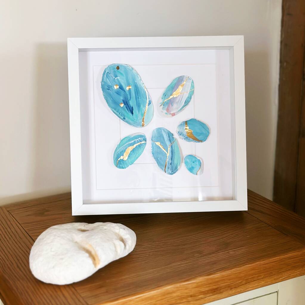 Porcelain Coastal Decor Wall Art #25 By Deborah Wren Ceramics