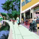 Towpath Cafe, Islington, North London Art Print By Tomartacus ...