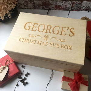 Personalised Christmas Eve Boxes | notonthehighstreet.com
