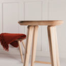 Hand Crafted Wooden Bar Stool By Studio Haran | notonthehighstreet.com
