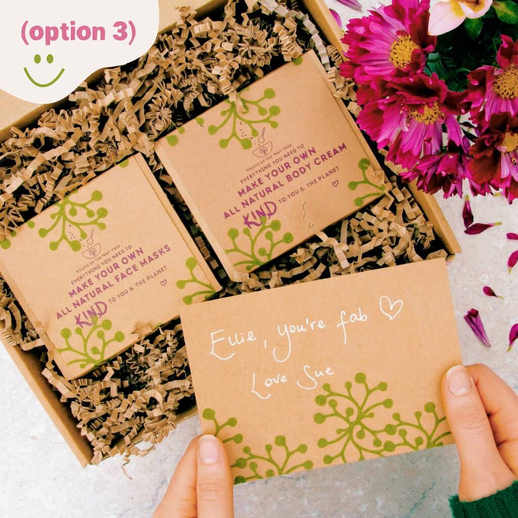 100% Natural Vegan Make Your Own Face Mask Kit By Fruits of the Nut ...