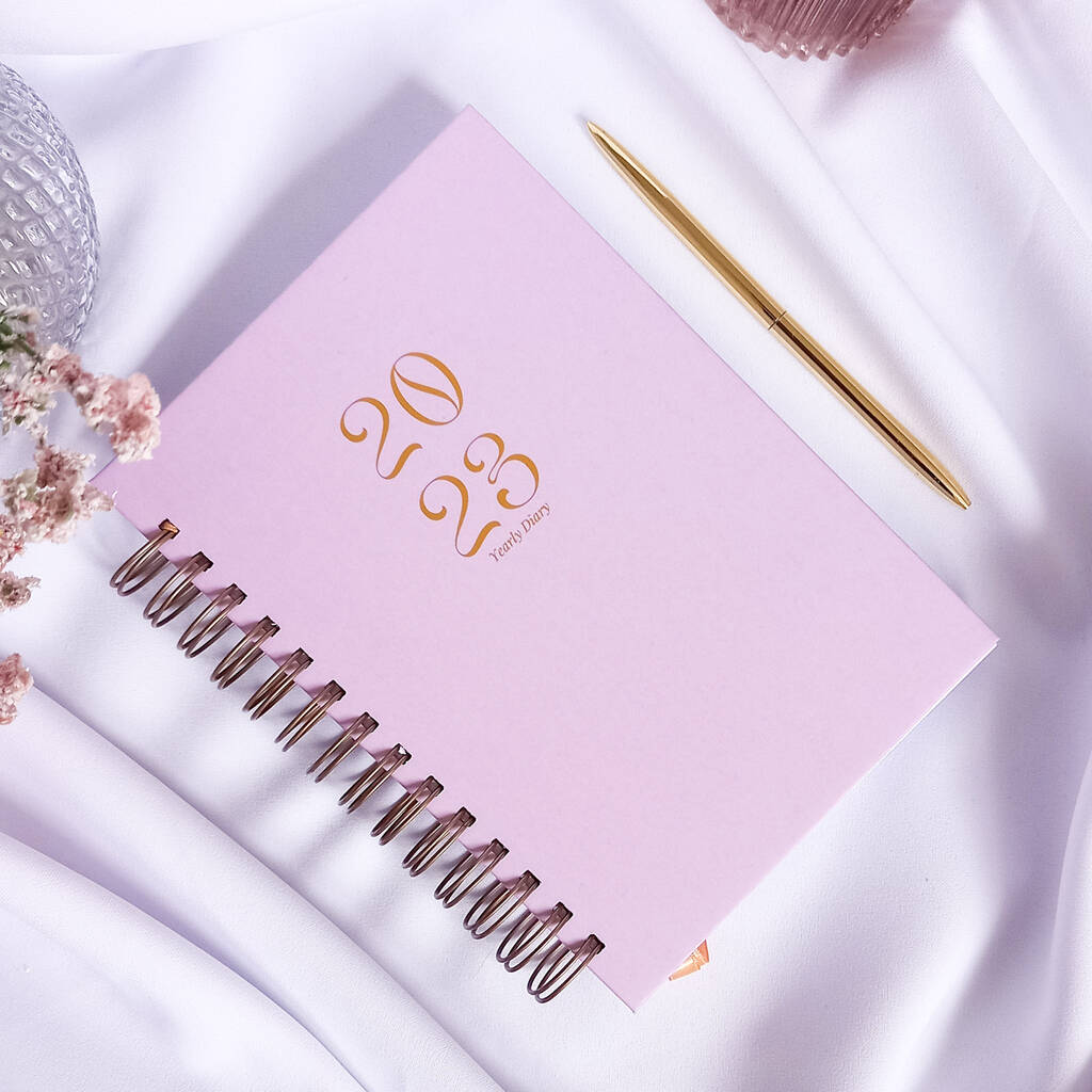 Personalised 2023 Diary | Colour Me Lilac By Creative Stationery London ...