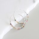 gemstone hoops by crystal and stone | notonthehighstreet.com