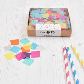 Rainbow Bright Party Confetti Box By Pops Of Colour ...