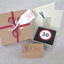 Happy 30th Birthday Filled Gift Box By Chapel Cards ...