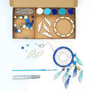 make your own dreamcatcher craft kit activity box by cotton twist ...
