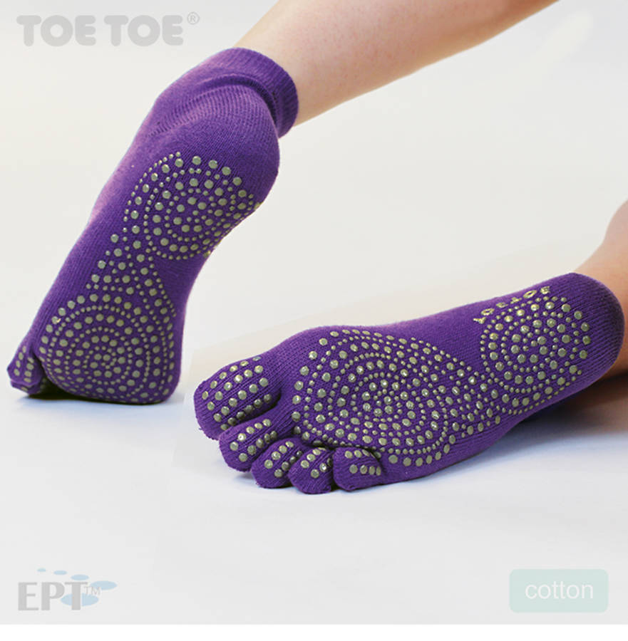 anti slip sole trainer toe socks by toetoe | notonthehighstreet.com