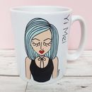 'miss sassy' personalised mug by syd&co | notonthehighstreet.com