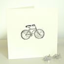 Handmade Bike Card By Chapel Cards | notonthehighstreet.com