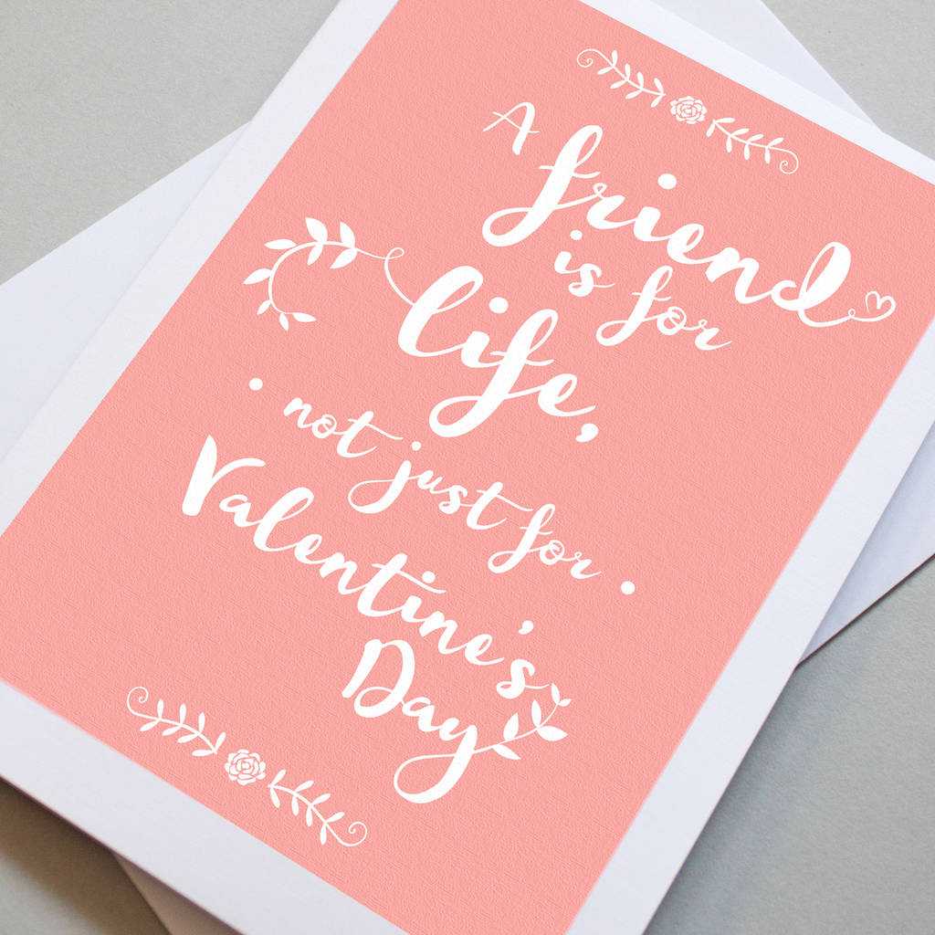 Valentine s Day Card For Friends By Ink Pudding Notonthehighstreet Valentine s Day Card For Friends By Ink Pudding Notonthehighstreet