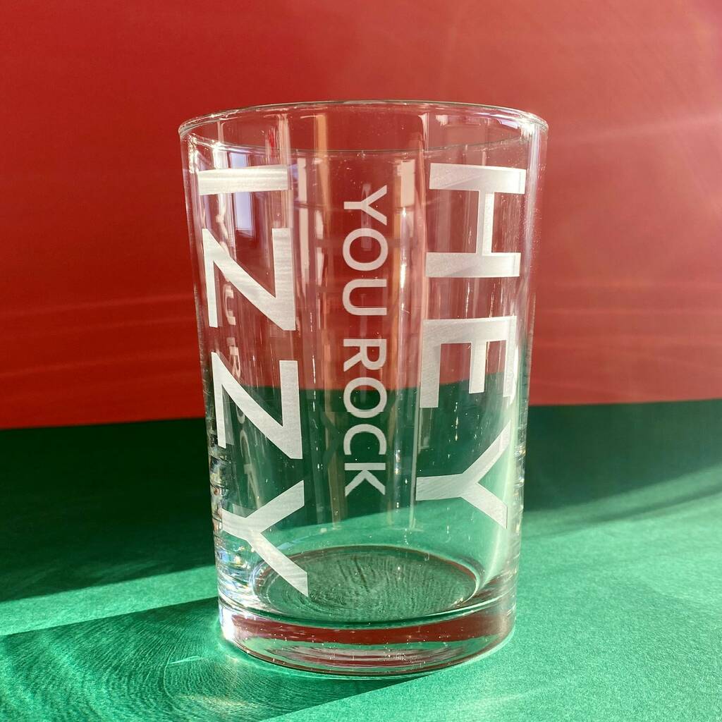 Personalised Bodega Craft Beer Glass By The Glass Yard ...