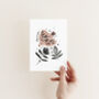 A6 Pink Bird Greetings Card By Juniper Press | notonthehighstreet.com
