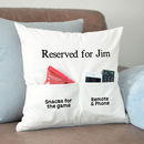 Personalised Pocket Cushion By A Type Of Design | notonthehighstreet.com