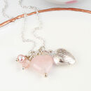 Girl's Sterling Silver Sweetheart Necklace By Hurleyburley Junior ...