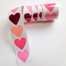 Love Heart Stickers Set By Little Lulubel | notonthehighstreet.com