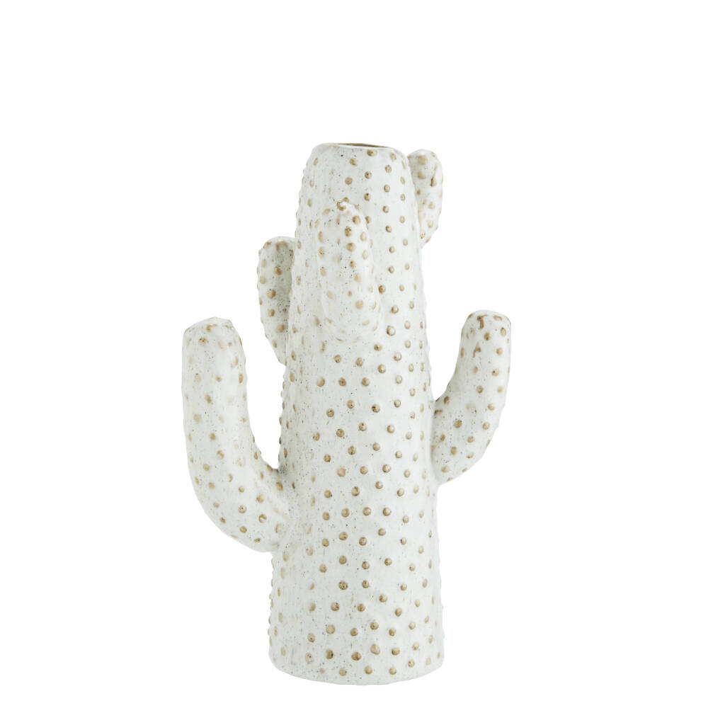 White Cactus Vase By Posh Totty Designs Interiors | notonthehighstreet.com