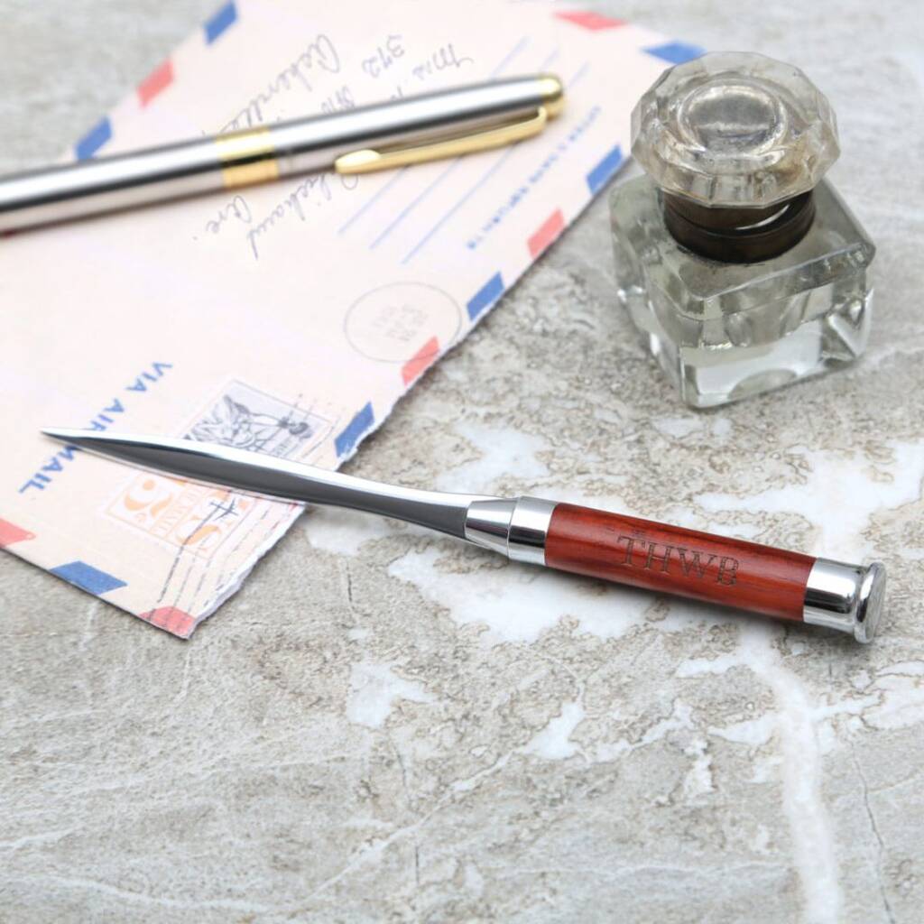 Personalised Letter Opener By Hurleyburley man