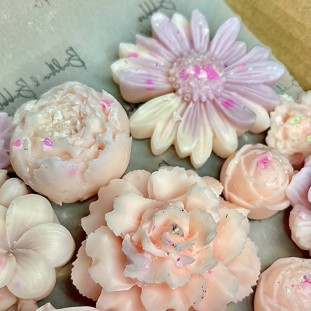 Handmade Box Of Flower Garden Soy Wax Melts Mothers Day By Buddha ...