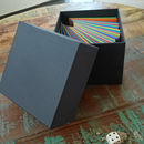 a box of dates by a year of dates | notonthehighstreet.com