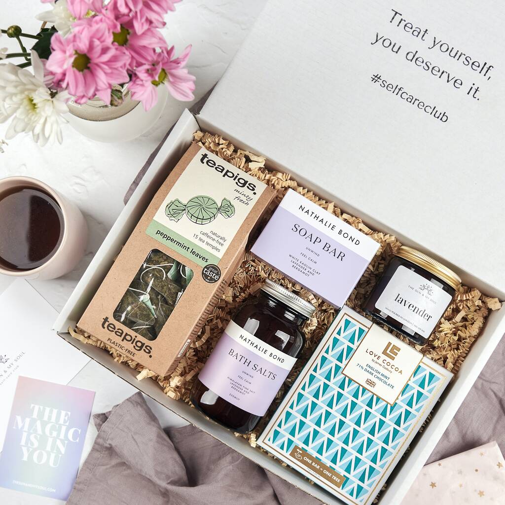 Unwind Self Care Box By The Sun & My Soul | notonthehighstreet.com
