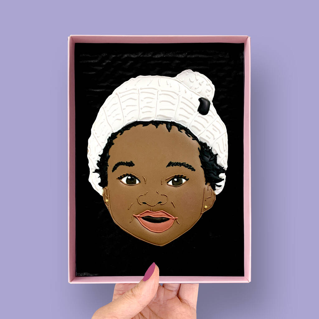 Custom Face Cookie By Baked by Steph | notonthehighstreet.com