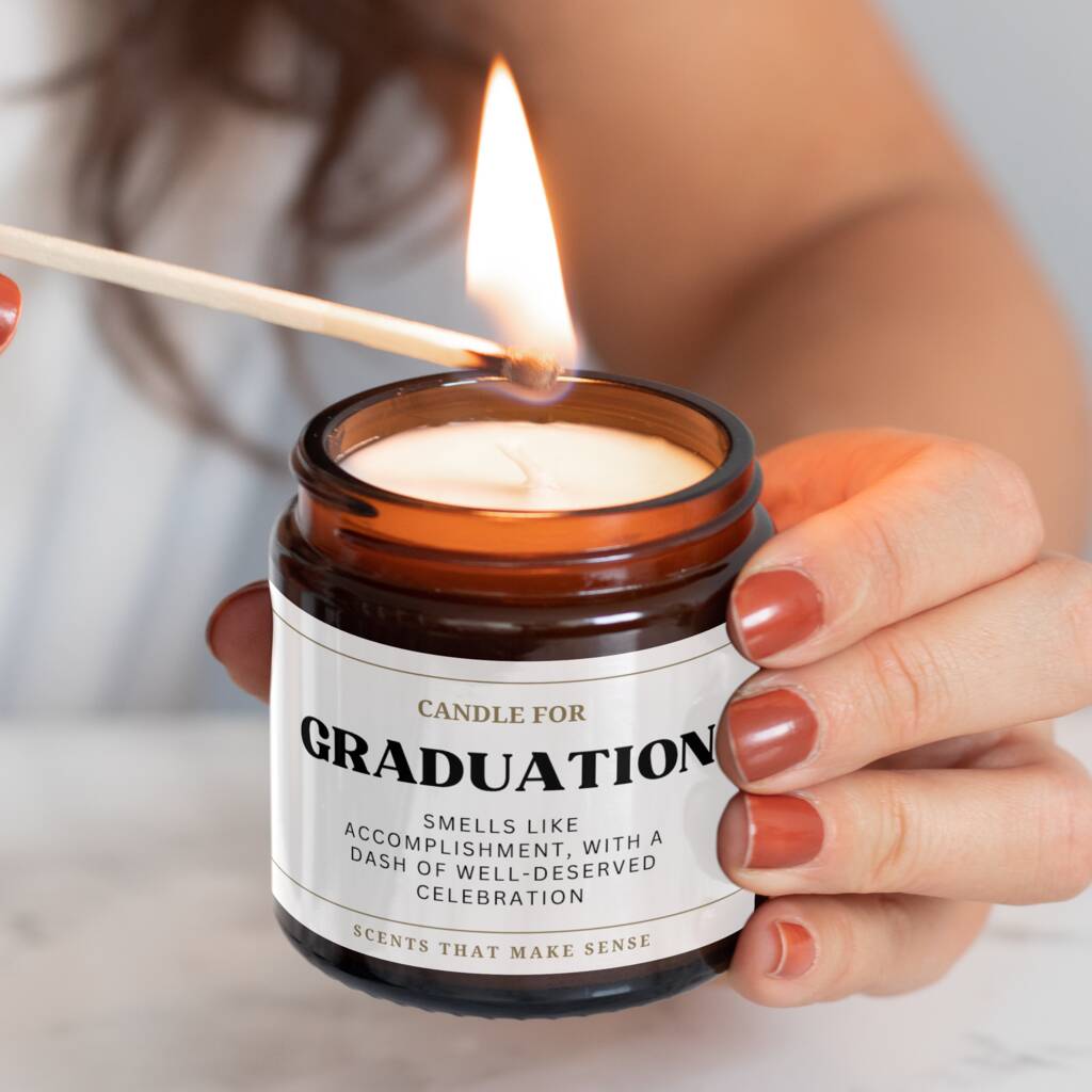 Graduation Gift Funny Candle Gift For Graduates By Fragranced Humour